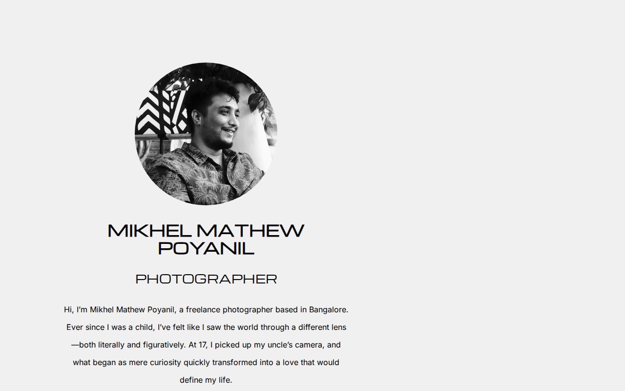 Mikhel Mathew Poyanil